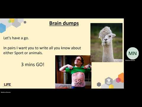 Ashby School 'Core 4' revision: Brain dumps - YouTube