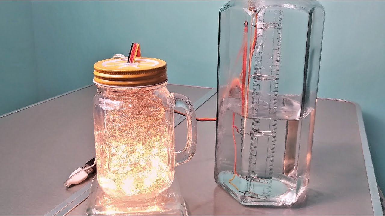 Water Level Indicator Mason Jar [DIY] - YouTube