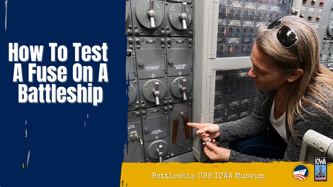 How To Test A Fuse On A Battleship - YouTube