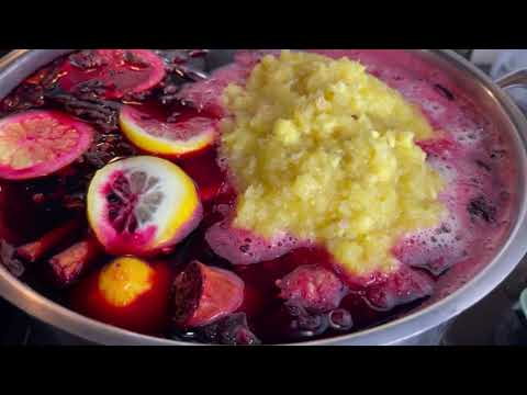 HOW TO MAKE AUTHENTIC GHANA SOBOLO/ ZOBO DRINK| Bissap |Roselle Juice