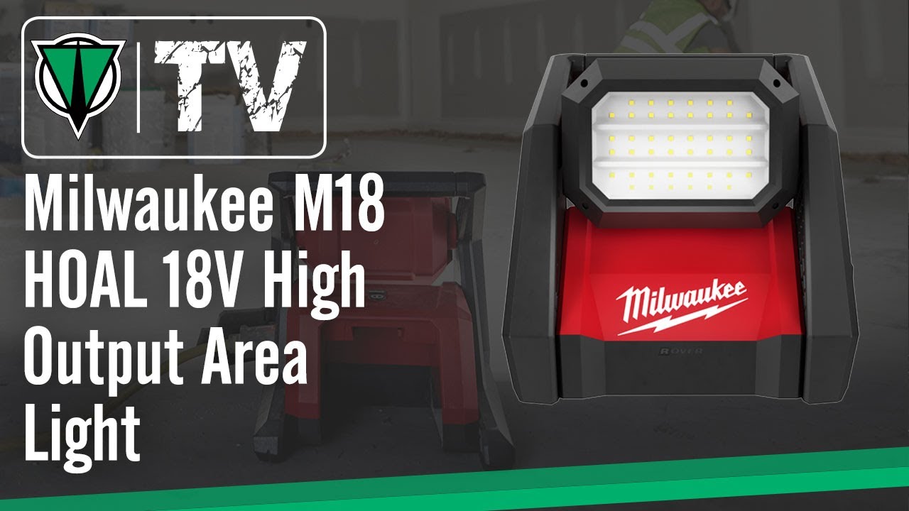 Milwaukee M18 HOAL 18V High Output Area Light - YouTube