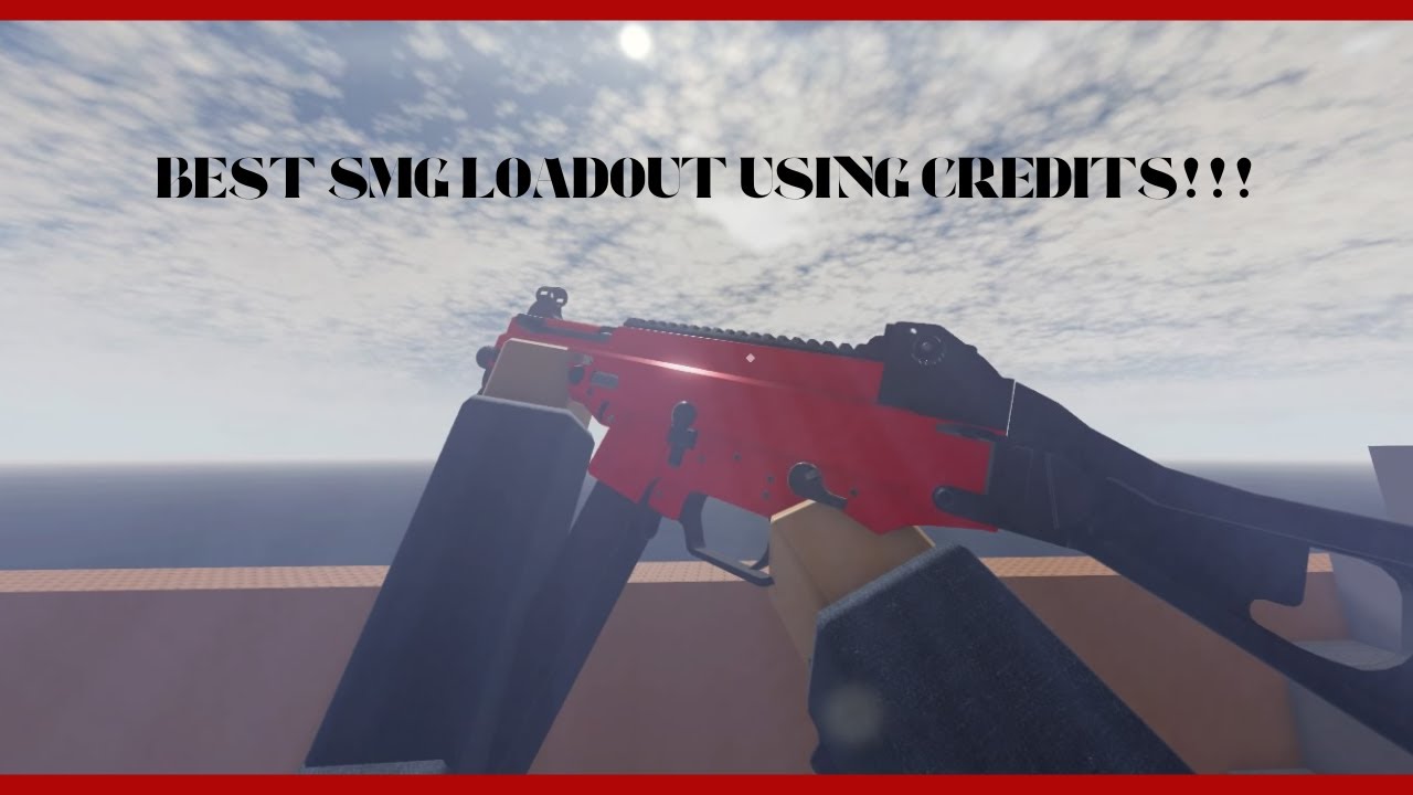 BEST SMG LOADOUT!!! - Gunfight Arena - Roblox - YouTube