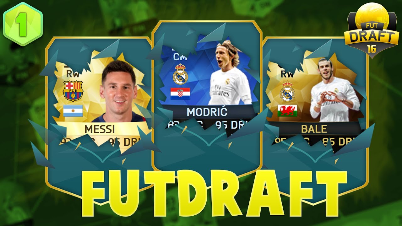 FUTDRAFT! #1 l FIFA 16 l THEDUTCHGAMEZONE - YouTube