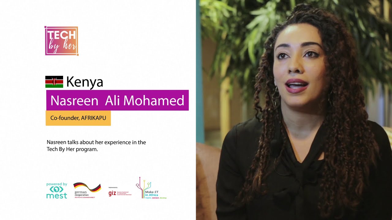 Nasreen Ali Mohamed on Tech By Her Accelerator - YouTube