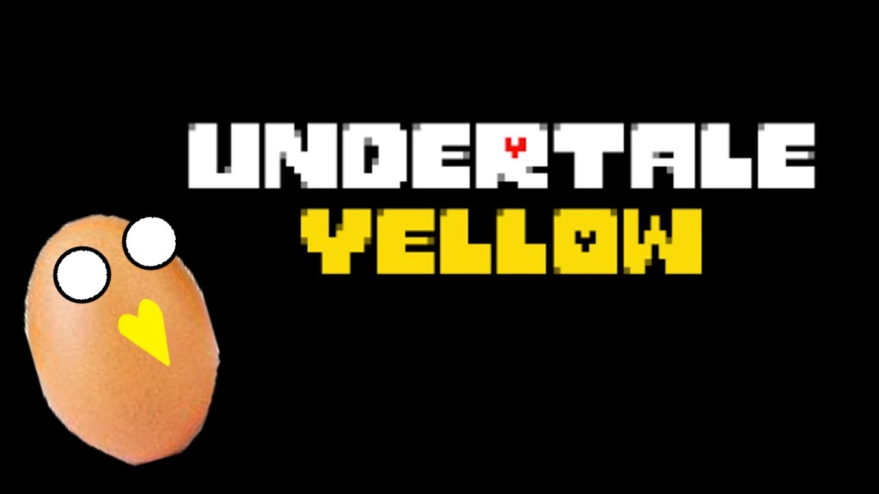 Undertale But We Play as the Yellow Human | Undertale Yellow - YouTube