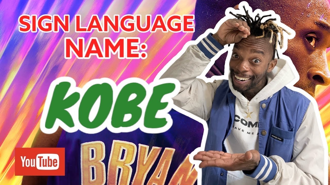 Sign Language Lesson: KOBE - YouTube