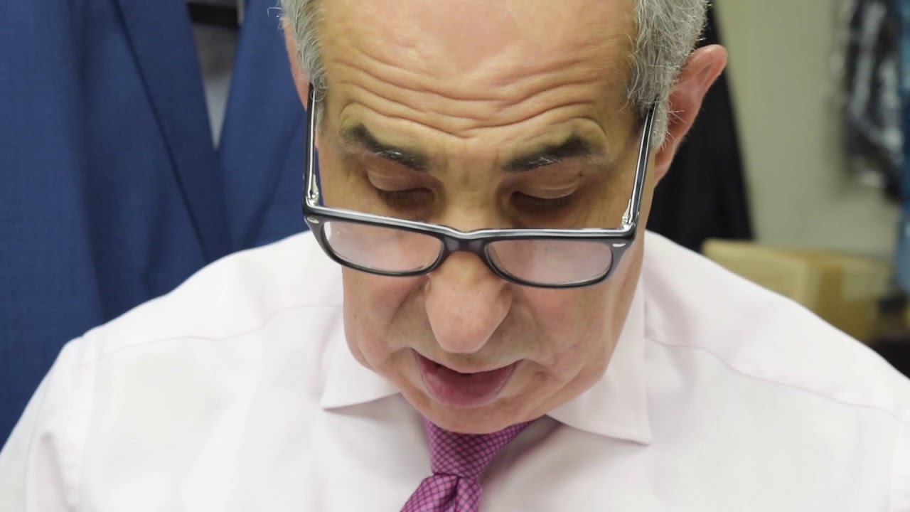 MASTER ITALIAN TAILOR FRANCO ALUCINO CELEBRATES 42 YEARS WITH US! - YouTube