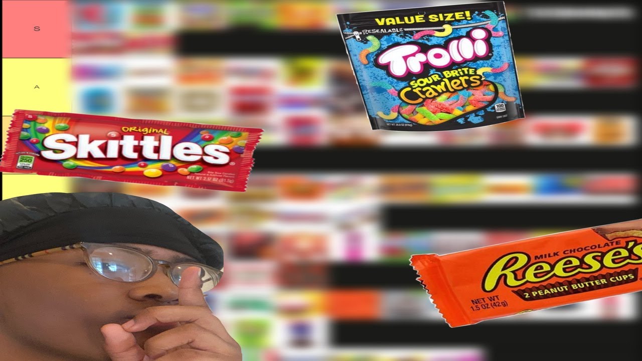 The Ultimate Candy Tier List │Bren Rates│ - YouTube