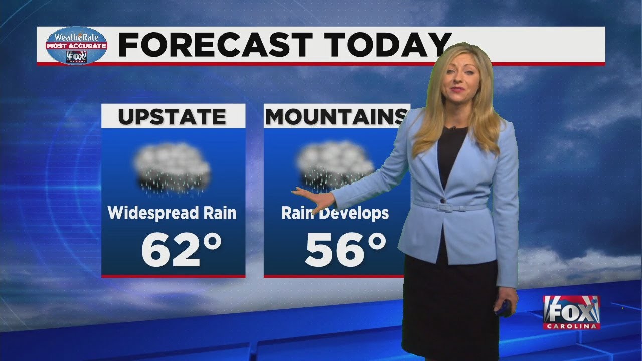 Rain today and parts of this weekend - YouTube