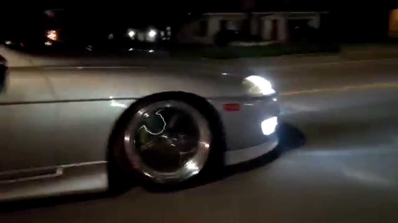 Stanced Soarer Night Cruise - YouTube
