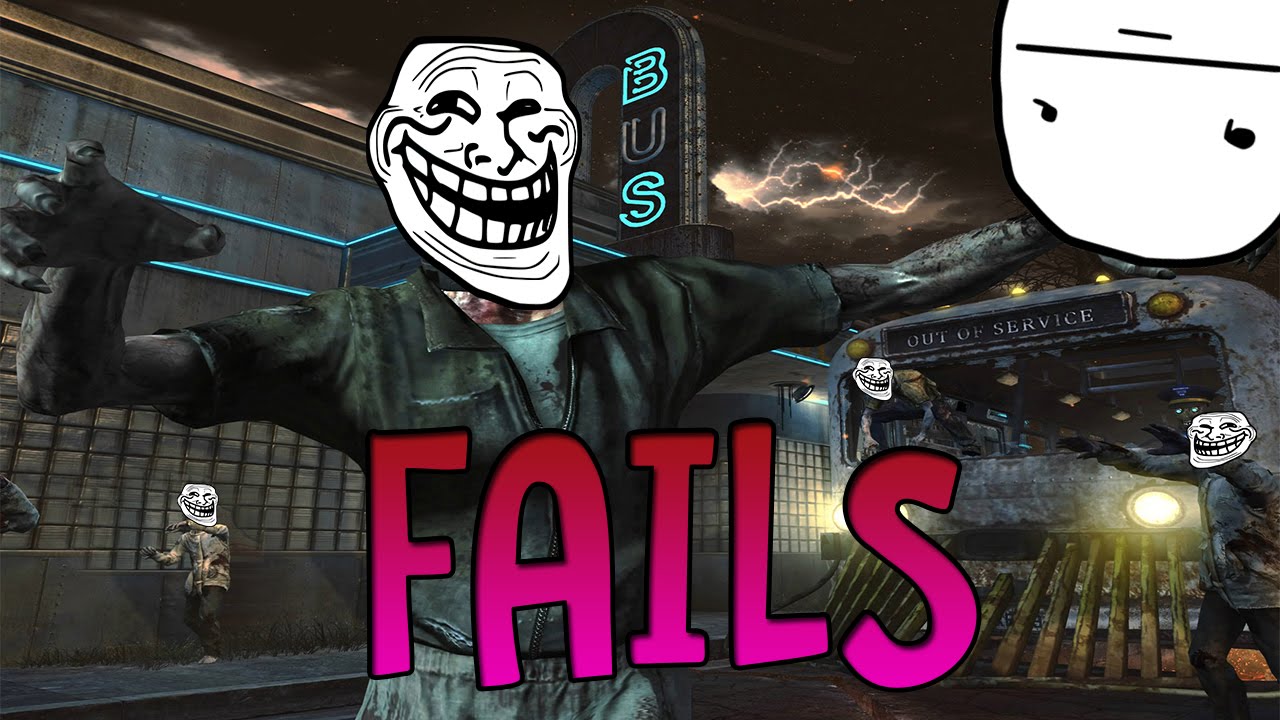 Call of Duty Zombies FAIL Compilation #1 - YouTube