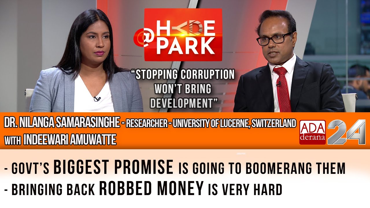 STOPPING CORRUPTION IS NOT ENOUGH - DR. NILANGA SAMARASINGHE AT ...