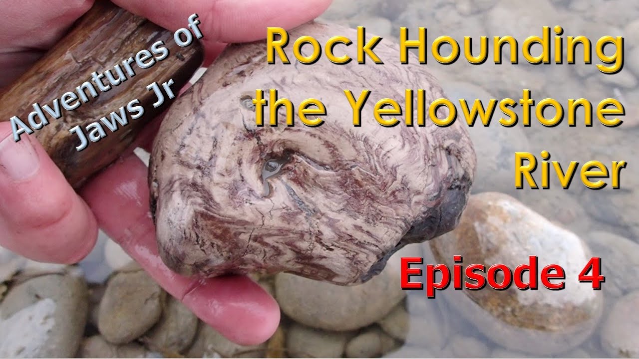Rock Hounding Yellowstone River Episode 4 - YouTube