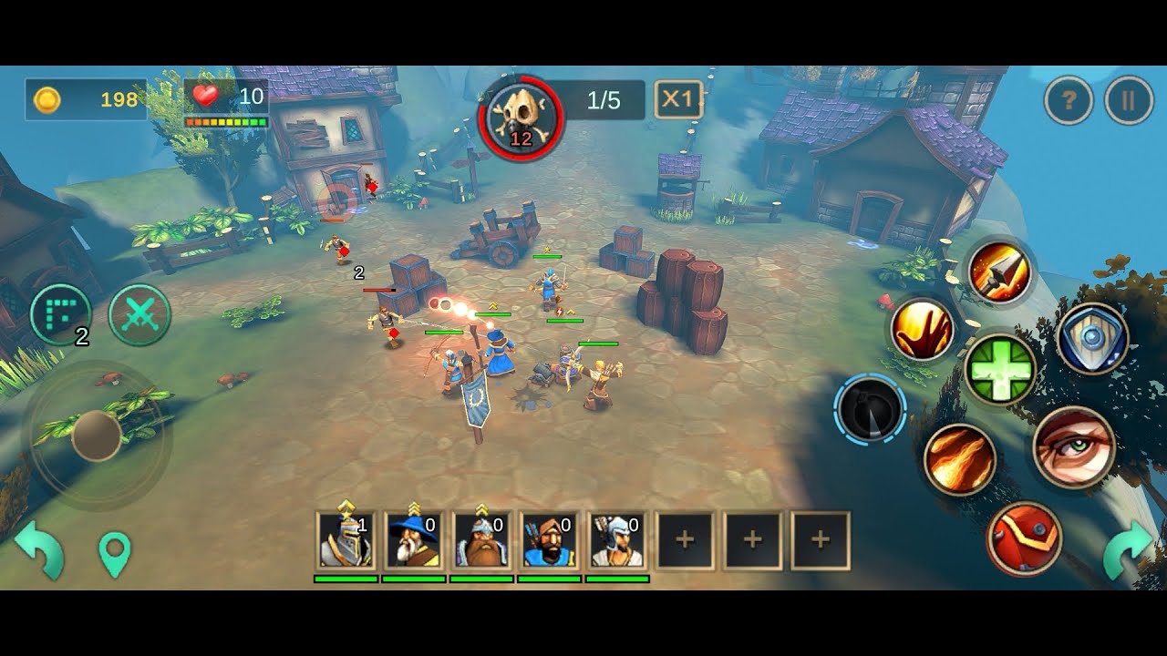 King's Knights Rush - free offline tower defense strategy game for ...