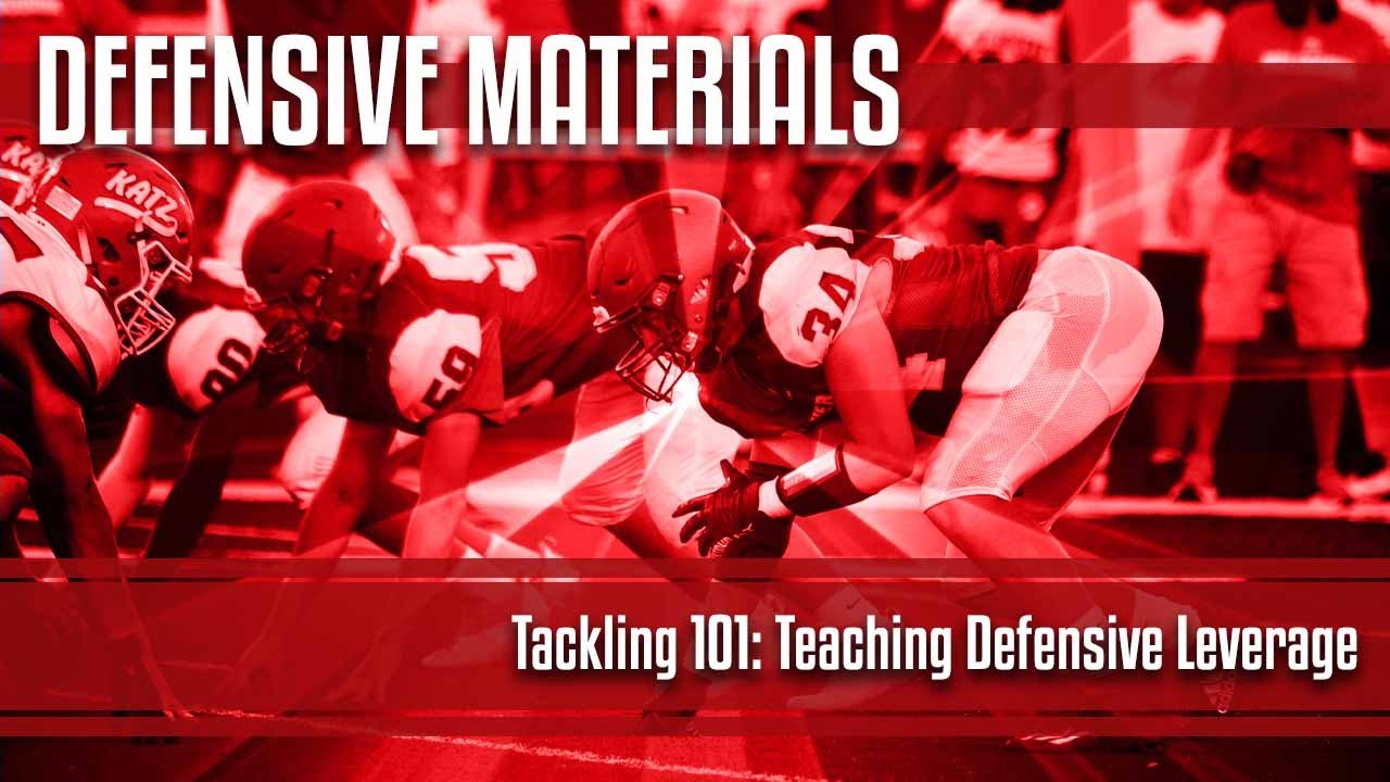 Tackling 101 - Teaching Defensive Leverage - YouTube