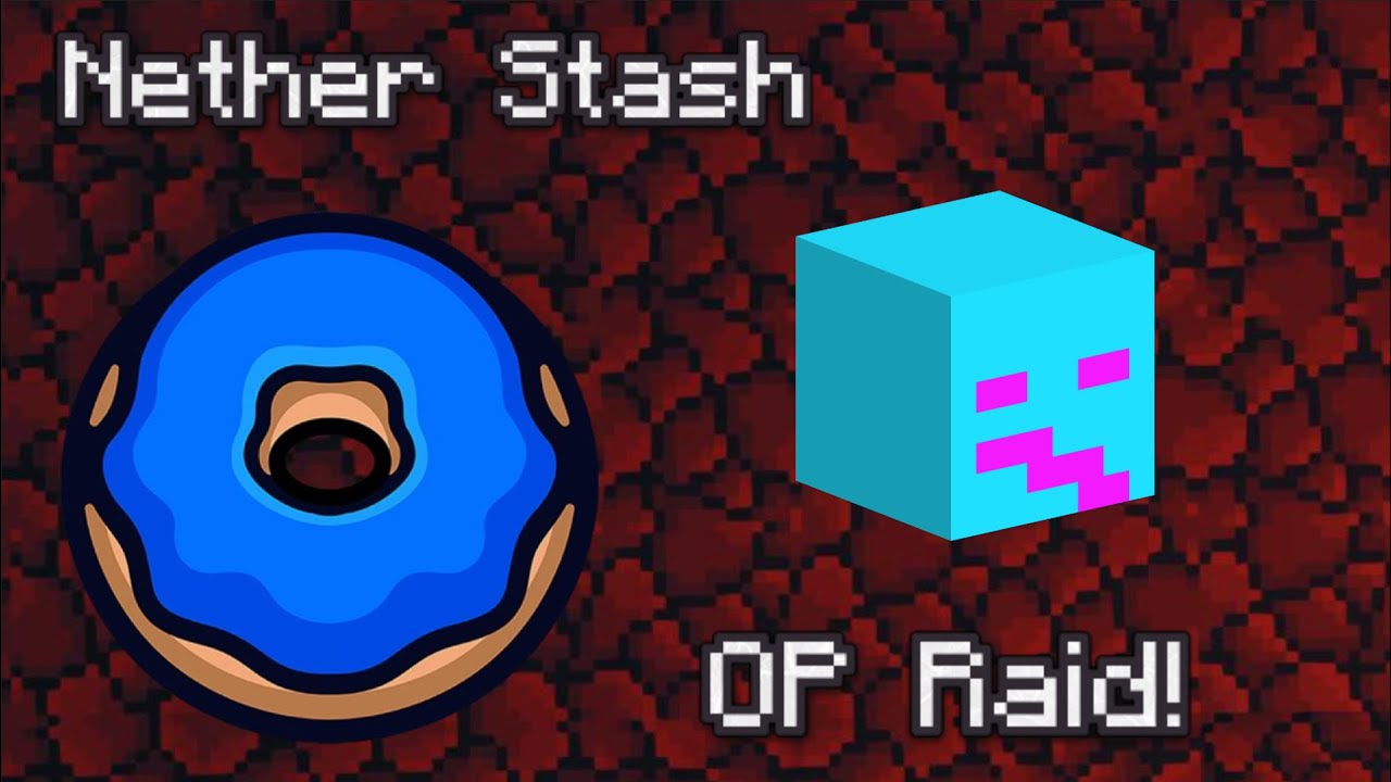 Crazy NETHER Stash Raid on Donut SMP! Netherite + Spawners! - YouTube