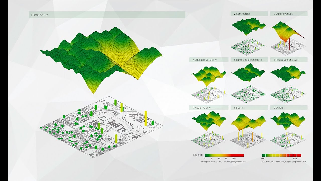Borderless 15 minute City, a Method for Refined Mapping the Urban ...