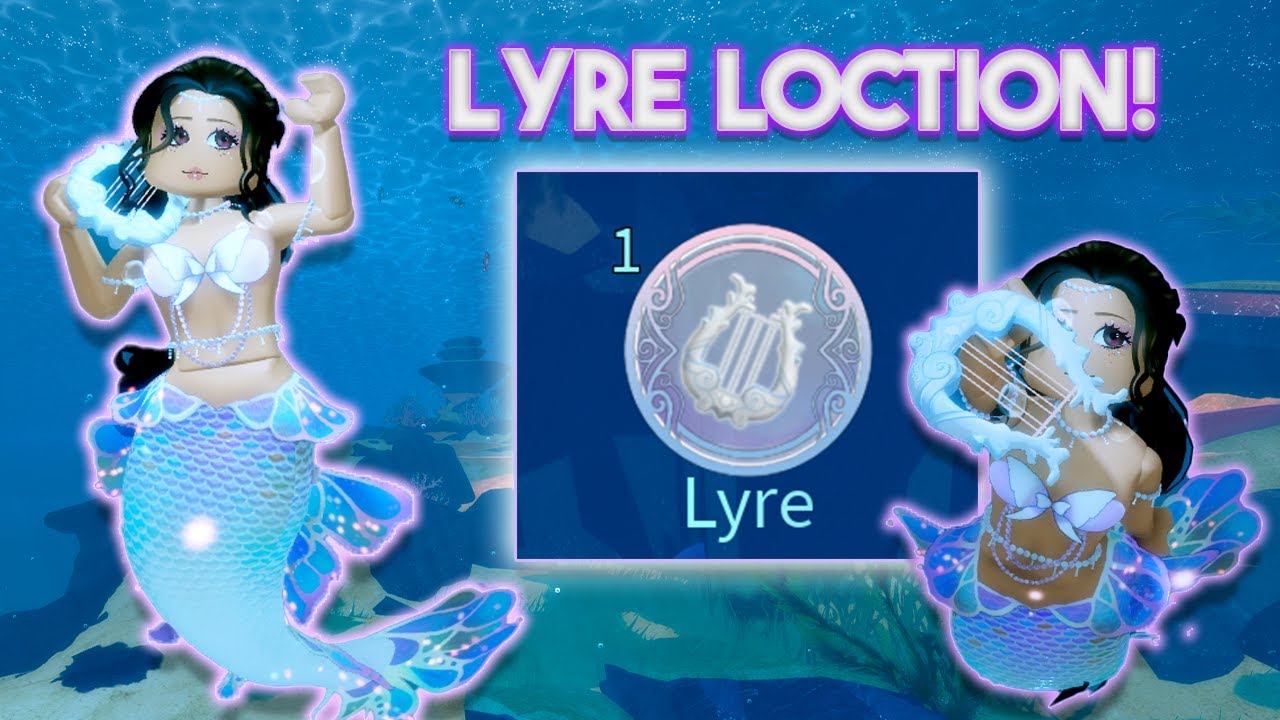 Secret Lyre Location - Mermaid Isle Roblox - YouTube