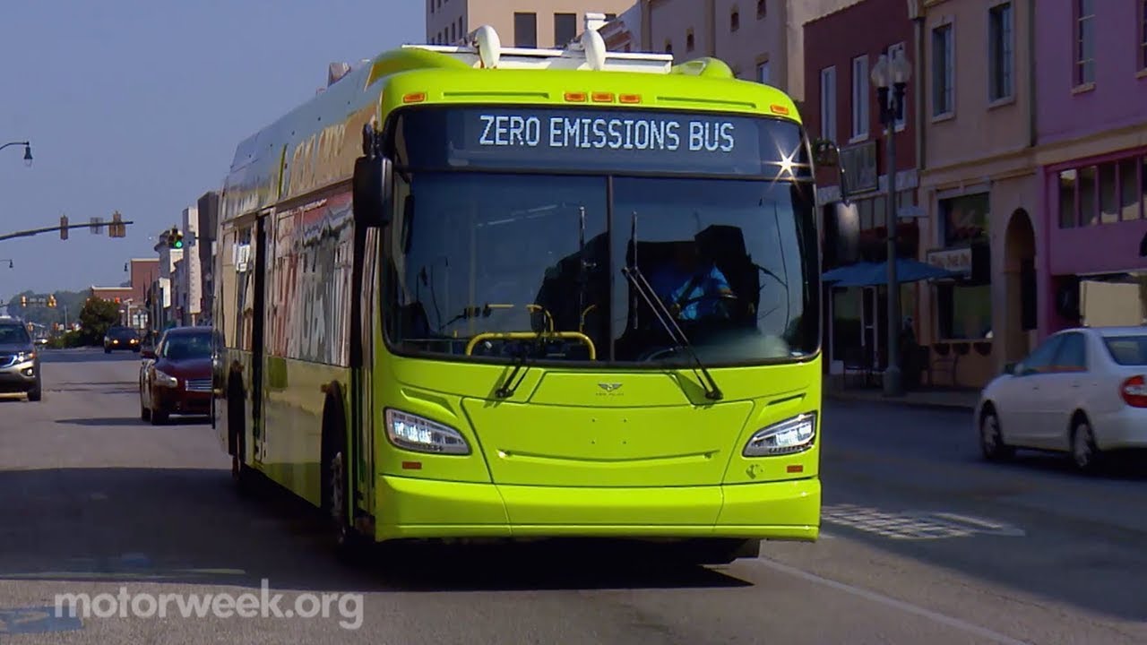 New Flyer Buses Go Electric | MotorWeek - YouTube