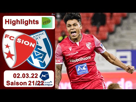 Highlights: FC Sion vs FC Lausanne - Sport (02.03.22) - YouTube