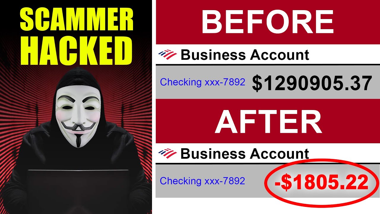 We HACKED a SCAMMER & Cost HIM OVER $1 MILLION (Feat. Jim Browning ...