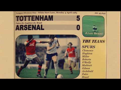 Tottenham Hotspur 5-0 Arsenal 1982/83