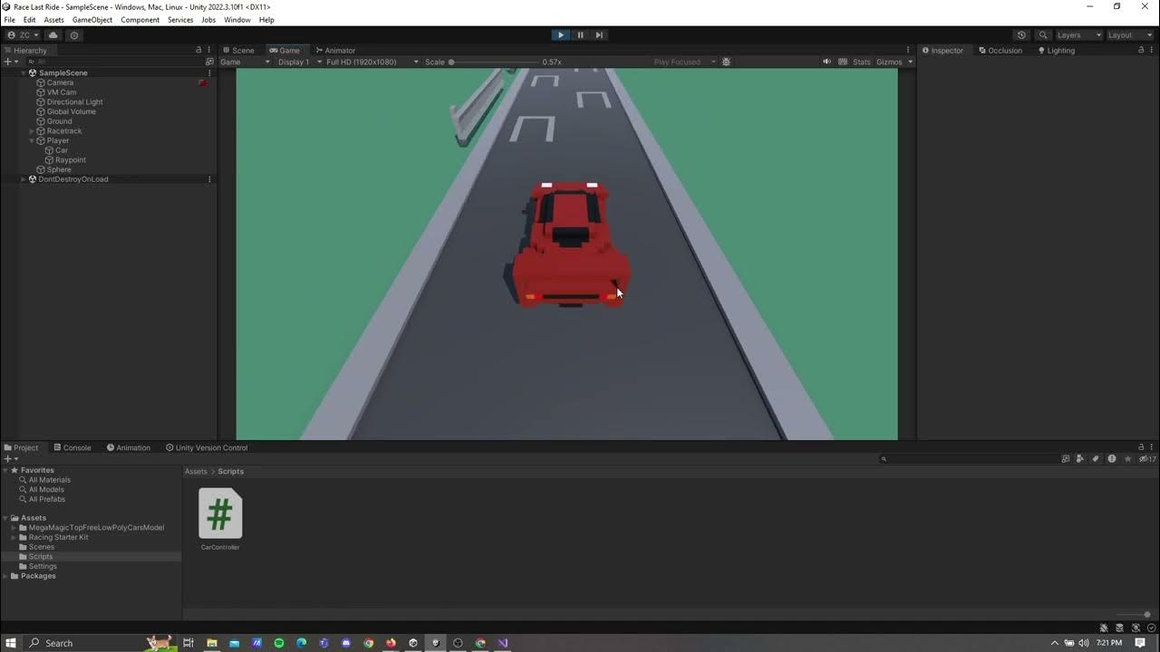 3D Unity Tutorial - Making a Racing Game: Part 4 Car Controllers - YouTube