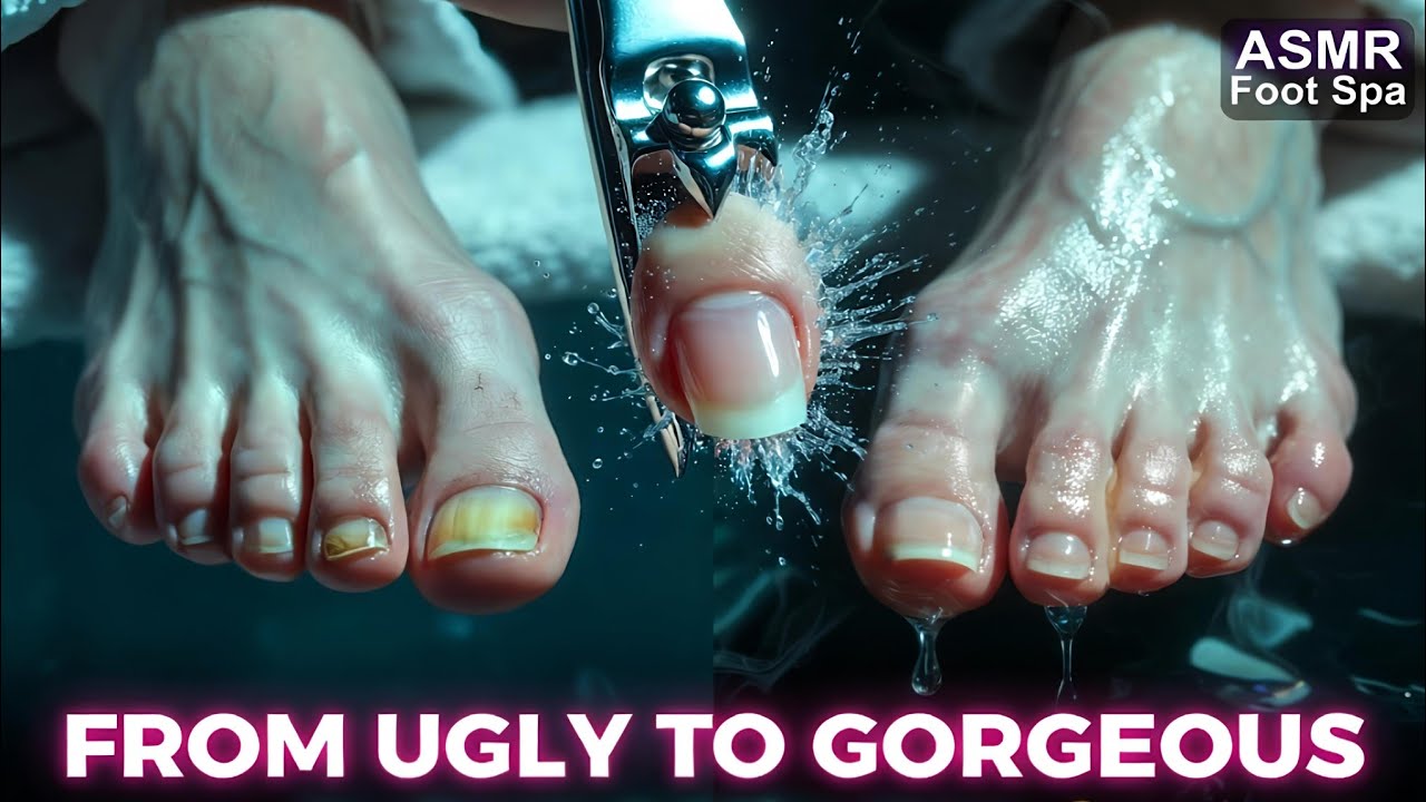 ASMR Ingrown Toenail Removal Animation 2025 | Ultra Satisfying Foot ...