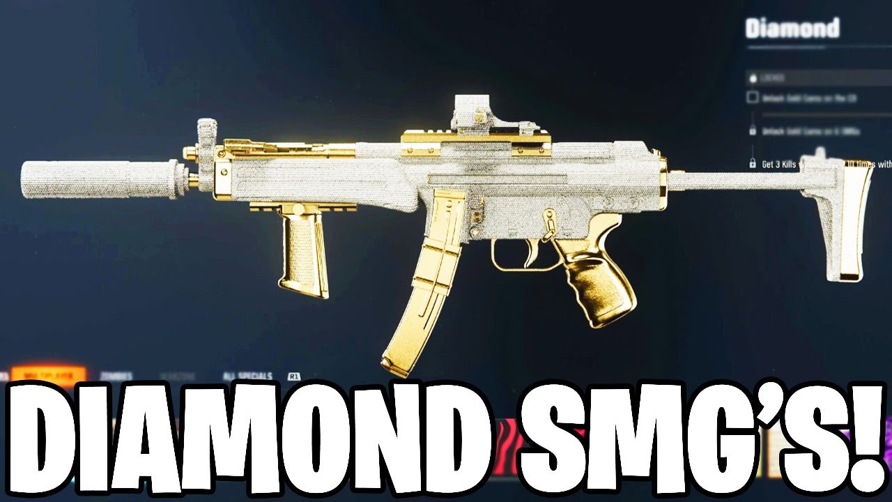 HOW TO UNLOCK DIAMOND SMG'S BO6! HOW TO GET DIAMOND CAMO SMG BLACK OPS ...