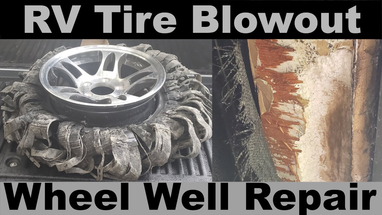 RV Tire - Blowout Repair - YouTube