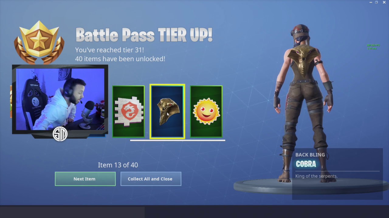 Hamlinz REACTS to Season 8 Battle Pass Skins - YouTube