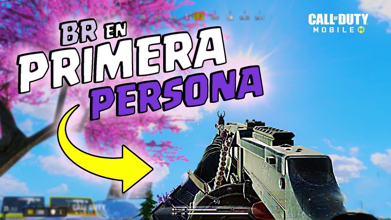 BATTLE ROYALE | Ésto Pasa Cuando Jugamos en PRIMERA PERSONA | COD ...