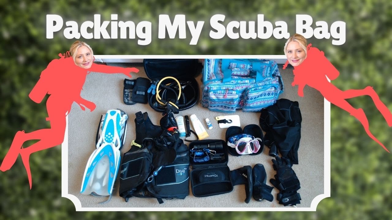 🌊 Packing My Scuba Bag 🌊 - YouTube