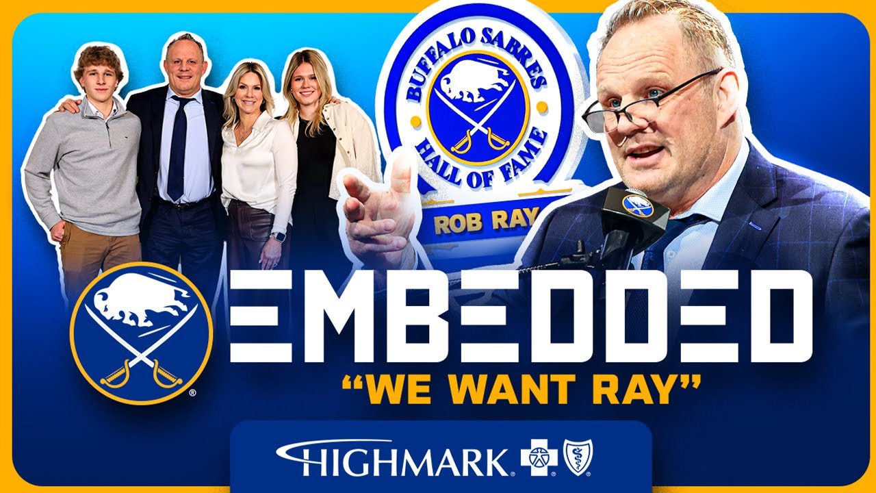 "WE WANT RAY!" | Behind The Scenes Of Rob Ray's Buffalo Sabres Hall Of ...