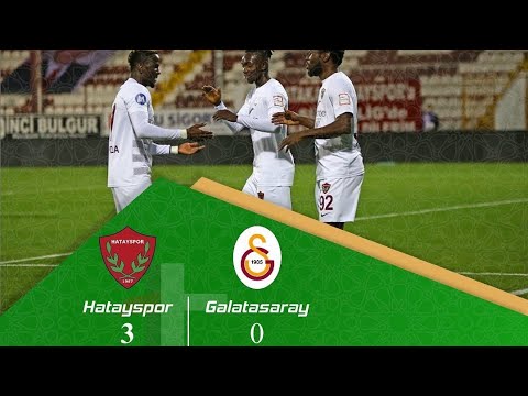 Hatayspor Galatasaray [3-0] Maç Özeti 03.04.2021
