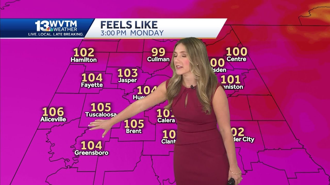 Major heat wave brings dangerous temperatures to Alabama this week ...