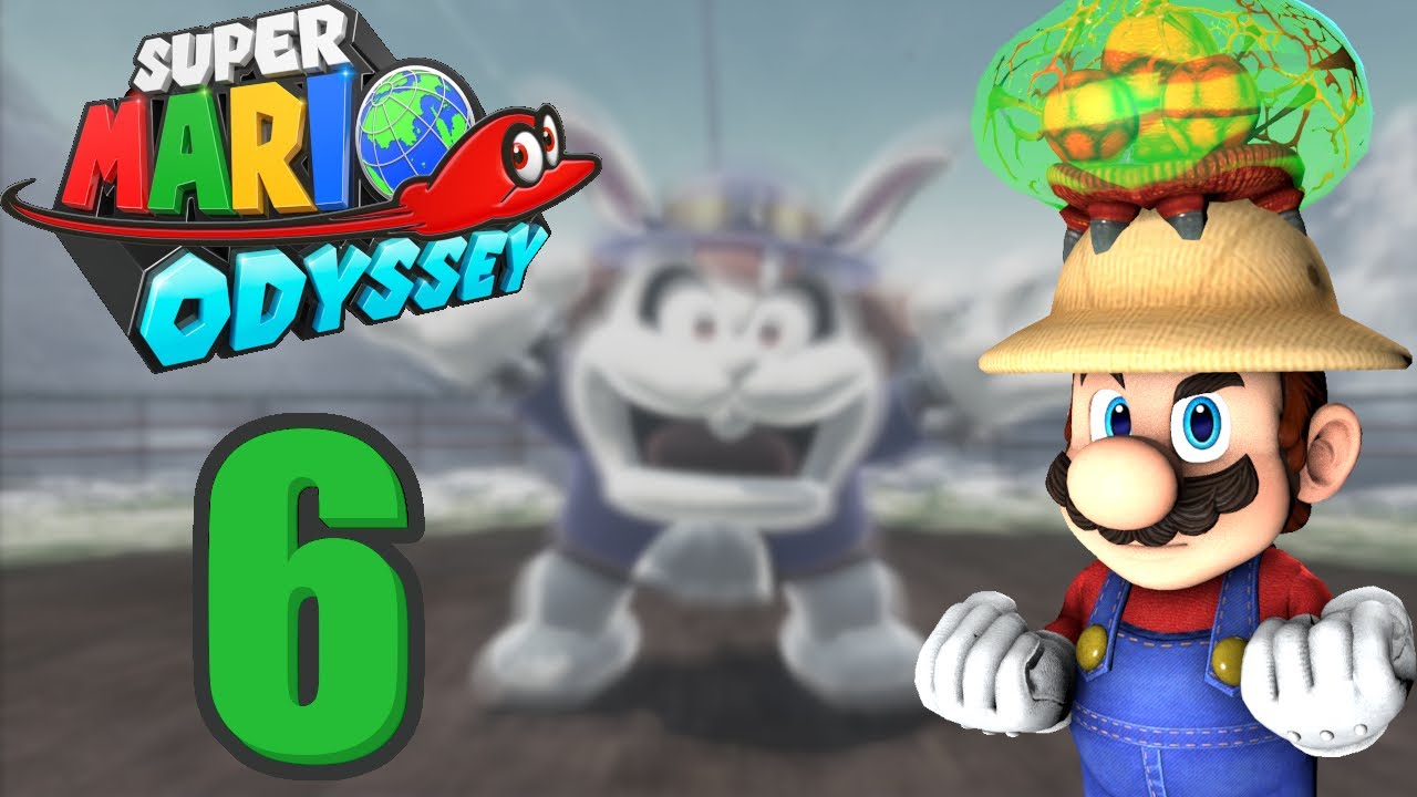 Let's Play Super Mario Odyssey [Part 6] - Stop the Flower Thieves! You ...