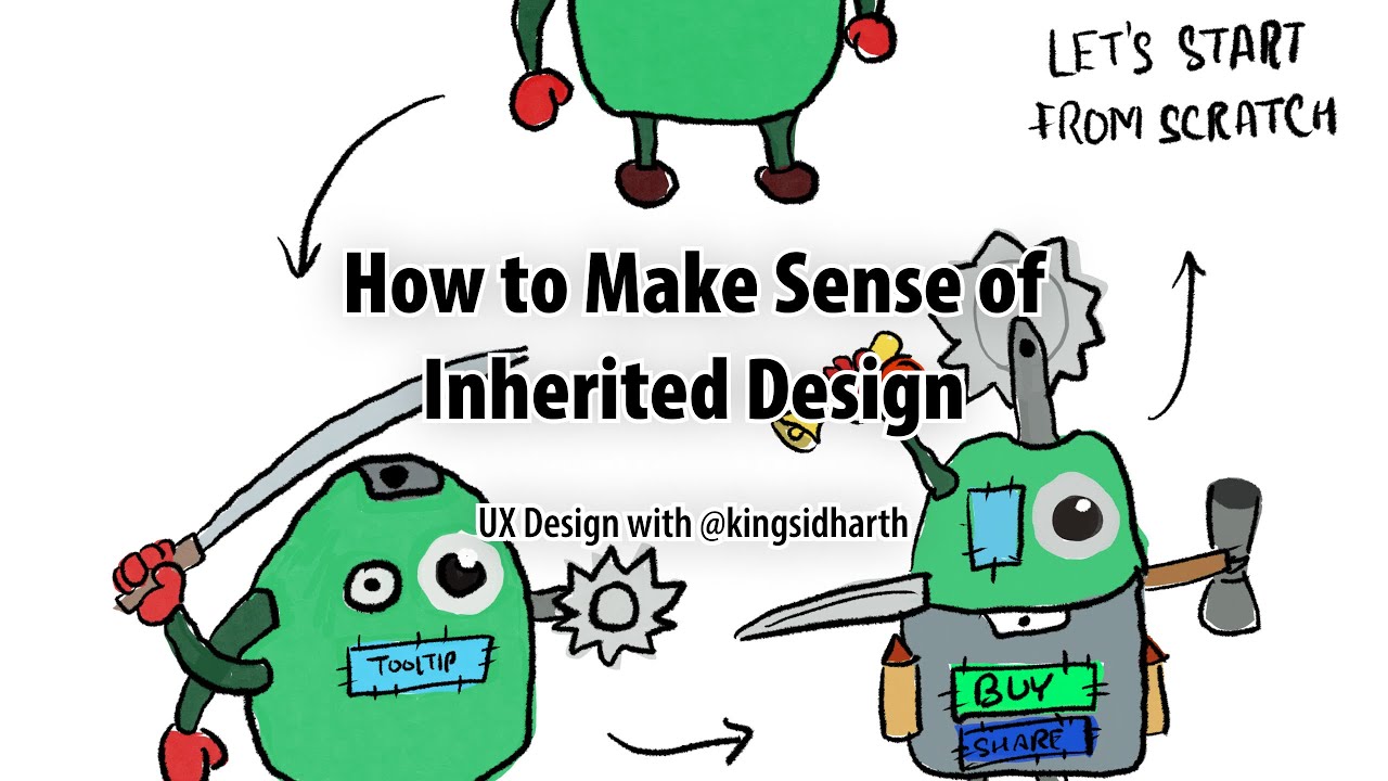 How to Make Sense of Inherited Design — Learning UX & Design - YouTube