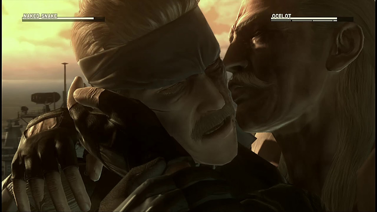 MGS4 Ocelot fight [THE BOSS EXTREME] - YouTube