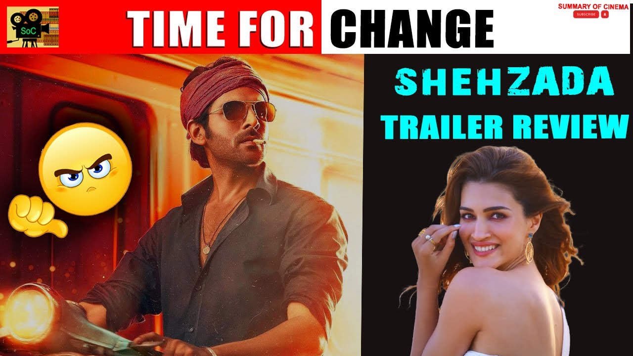 Shehzada Trailer Review in हिंदी by Summary of Cinema #trailerreview #films #viral - YouTube