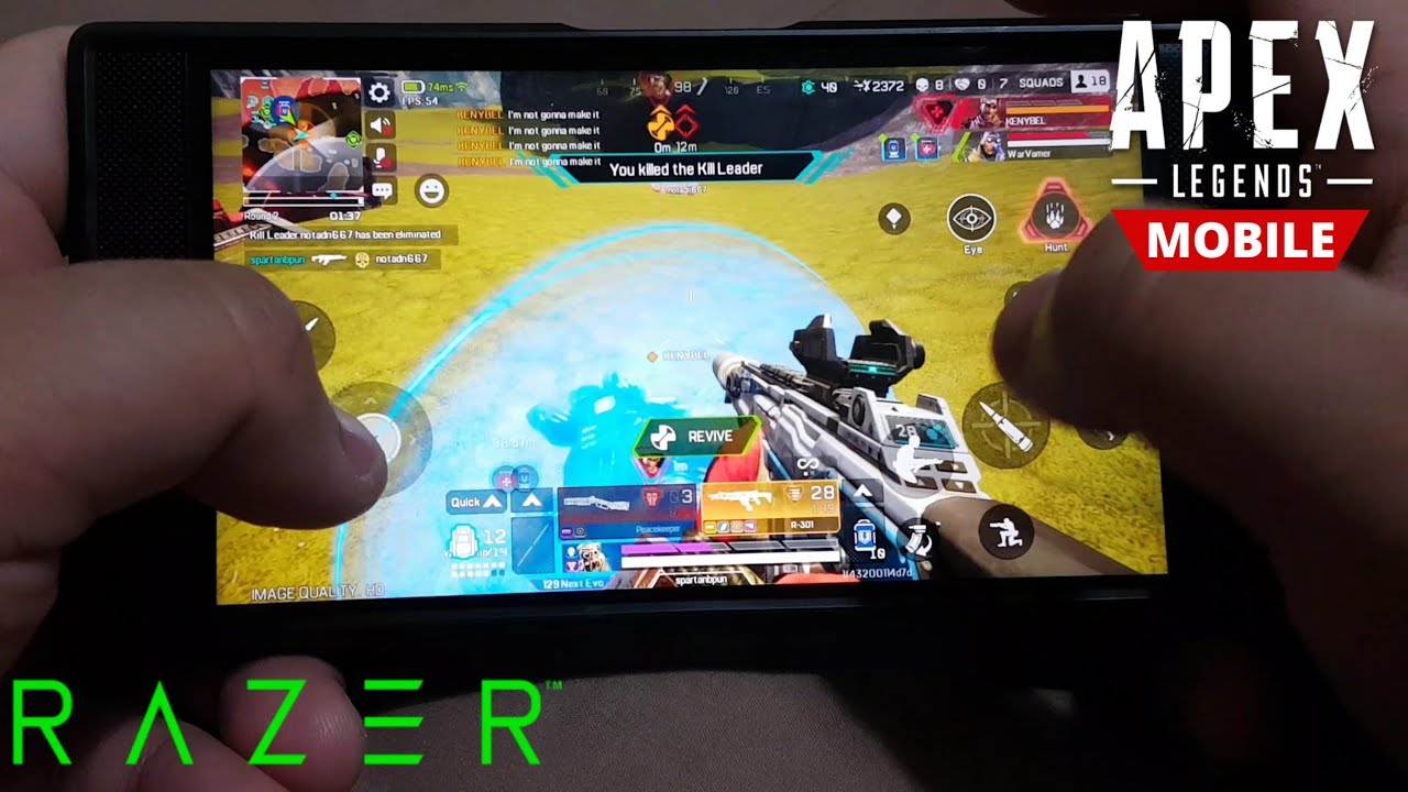 Apex Legends on Razer Phone 2 || Android - YouTube