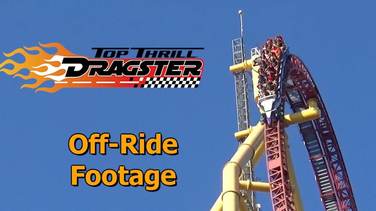 Top Thrill Dragster at Cedar Point (Off-Ride Footage) - Non-Copyright ...