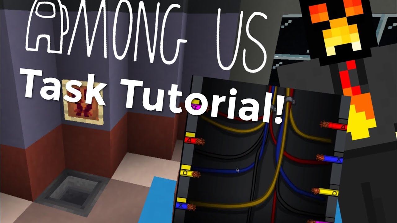 How to make the Wires Task in Minecraft - Among Us in Minecraft ...