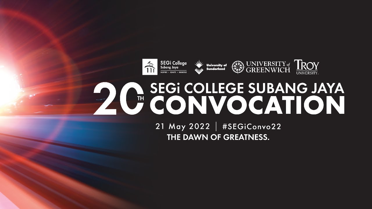 20th SEGi College Subang Jaya Convocation - YouTube