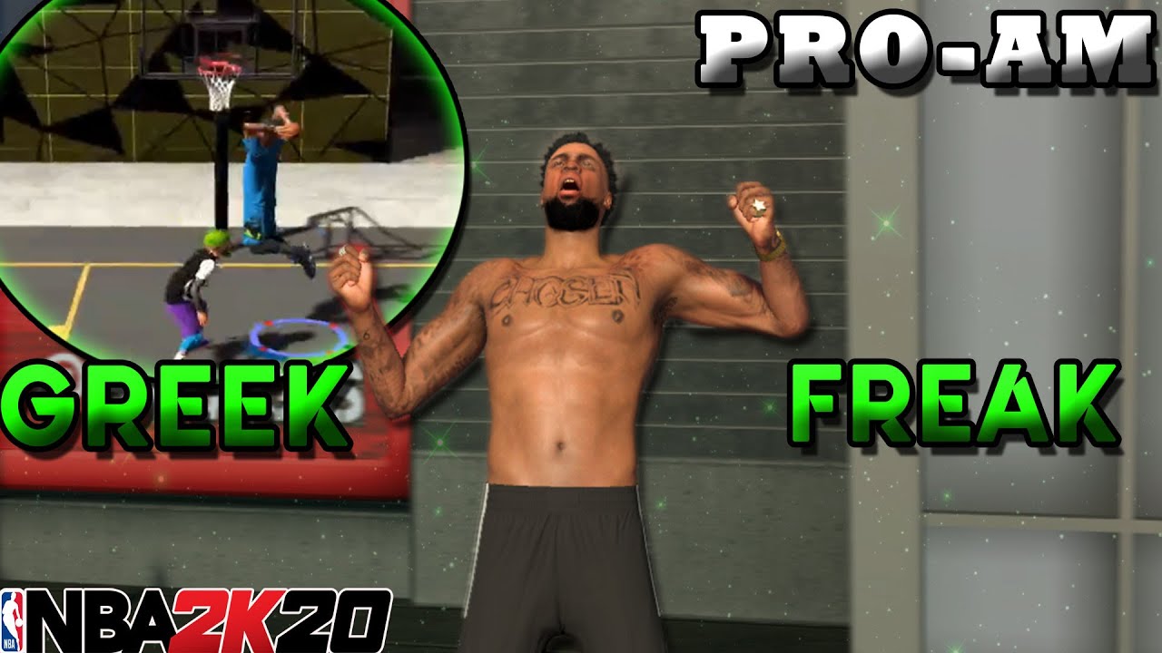 Bringing My 6'11 GREEK FREAK Build To 3v3 Pro-AM!!!! Comedic Gameplay 😂 ...