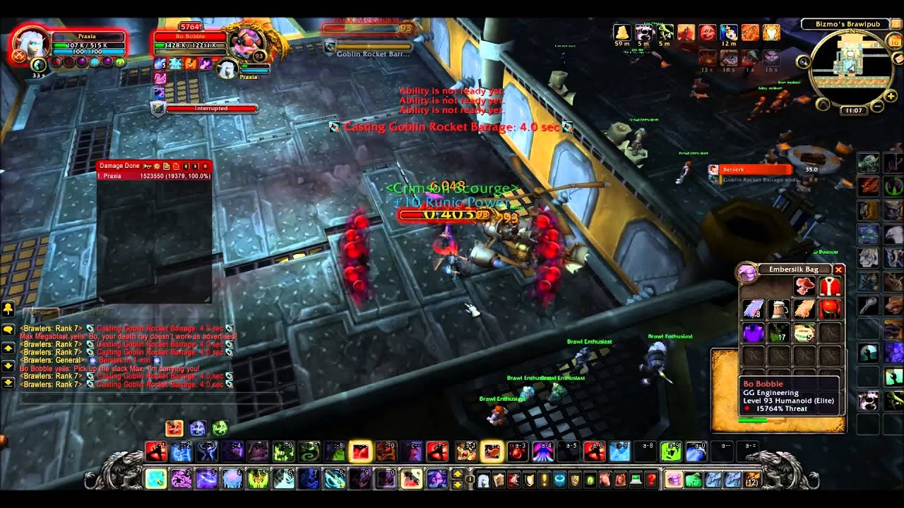 World of Warcraft Brawlers Guild GG Engineering Win - YouTube