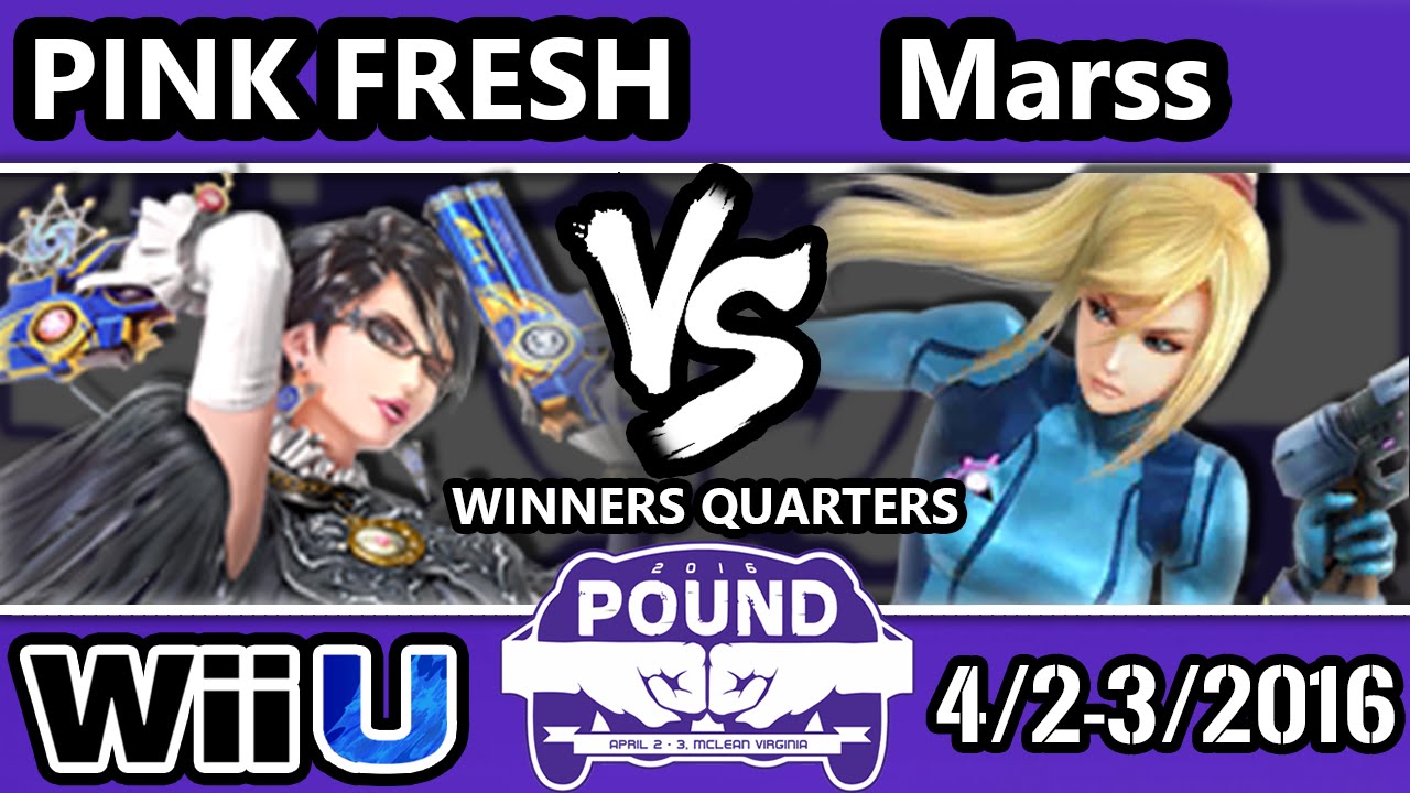 Pound 2016 - Marss (Zero Suit Samus) Vs. Pink Fresh (Bayonetta ...