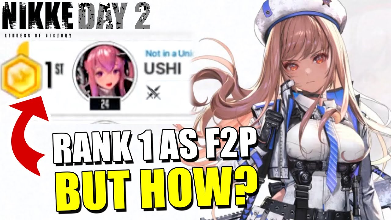 Nikke - 30 Gacha Pulls, Add Me Friend & How I Got Rank 1 As F2P In Both ...
