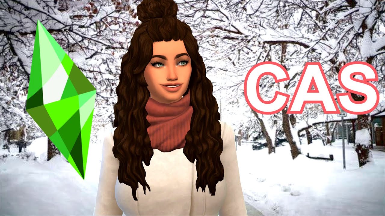️ SNOW DAY!!! | The Sims 4 CAS - YouTube