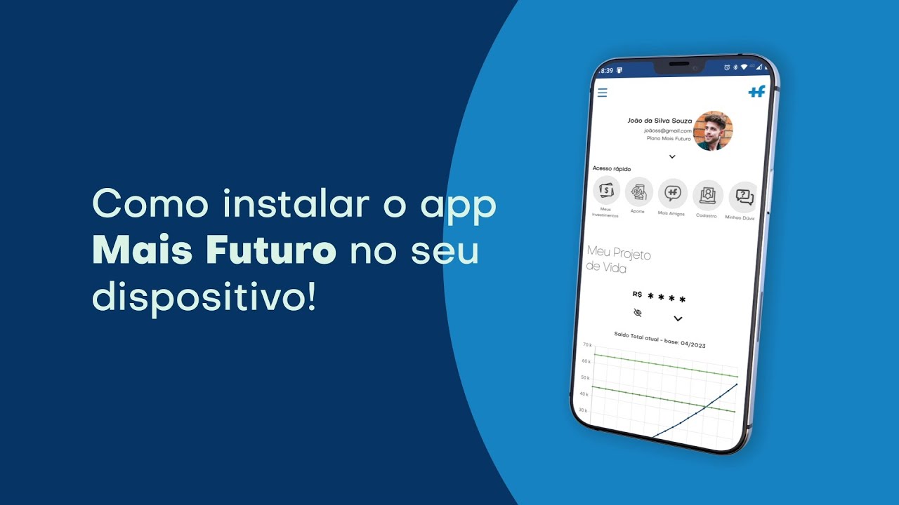 APP MAIS FUTURO - INSTALAÇÃO - ANDROID - IOS - YouTube